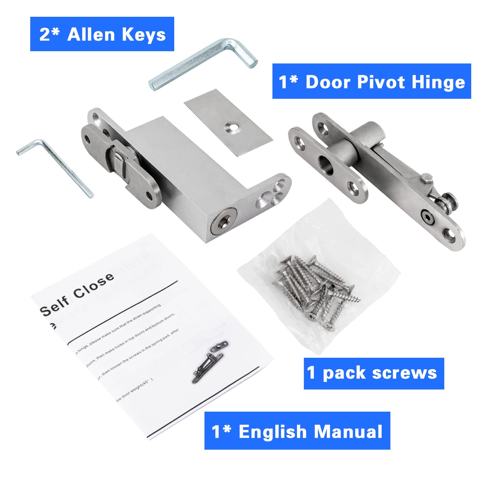 Snapklik.com : Futchoy Modern Silver Stainless Steel Unfinished Heavy ...