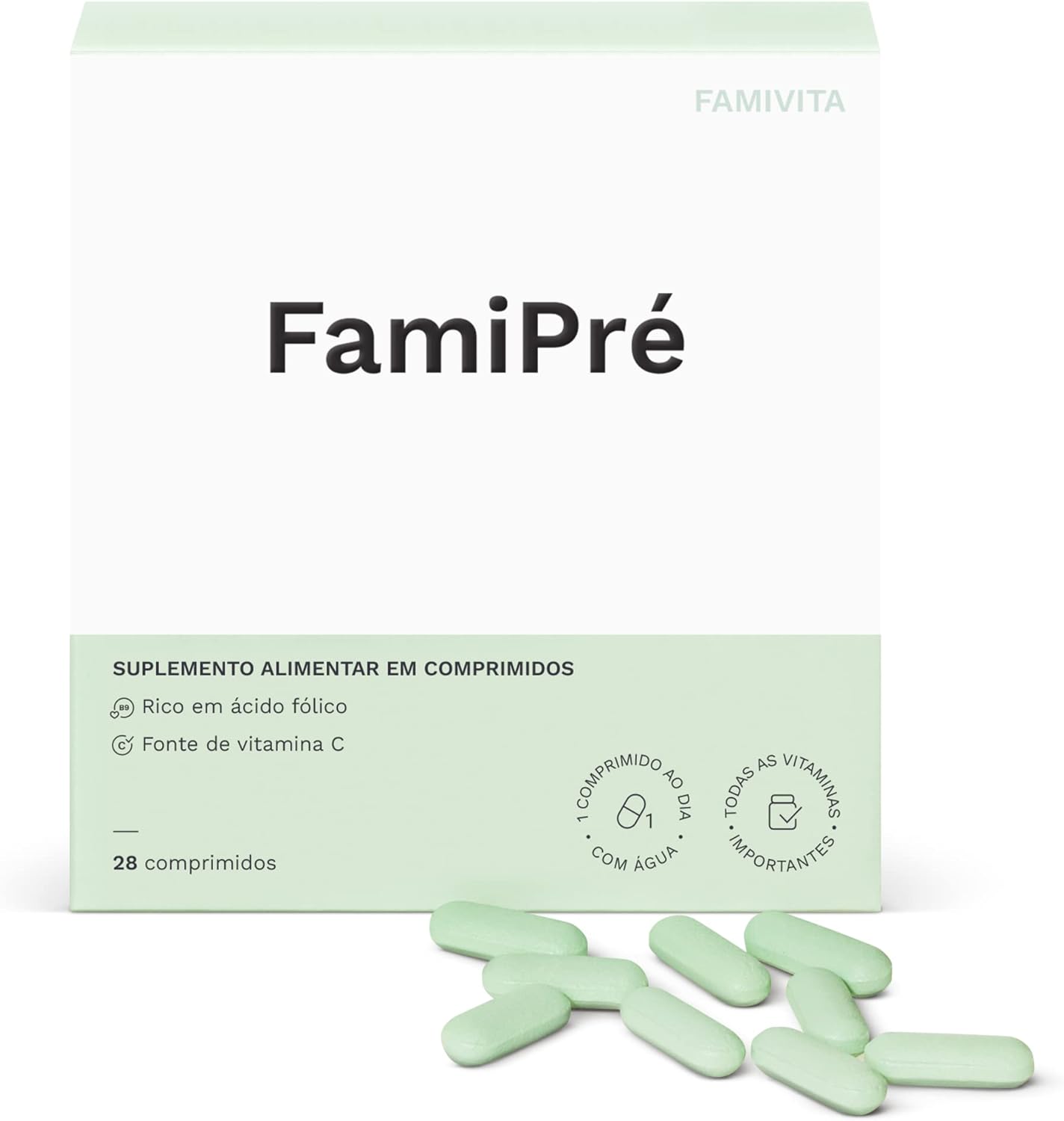 FamiPré - Com ácido fólico como metilfolato e outras vitaminas para ...