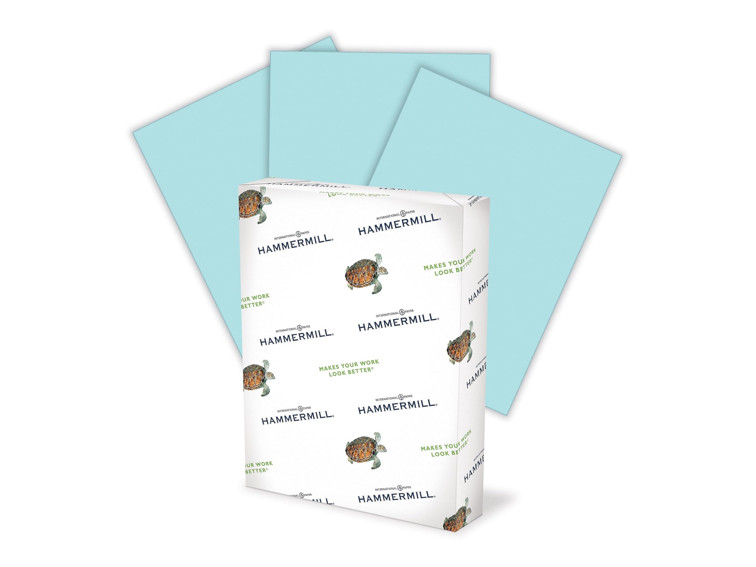 Snapklik.com : Hammermill Colored Paper, 20 Lb Blue Printer Paper, 3 ...