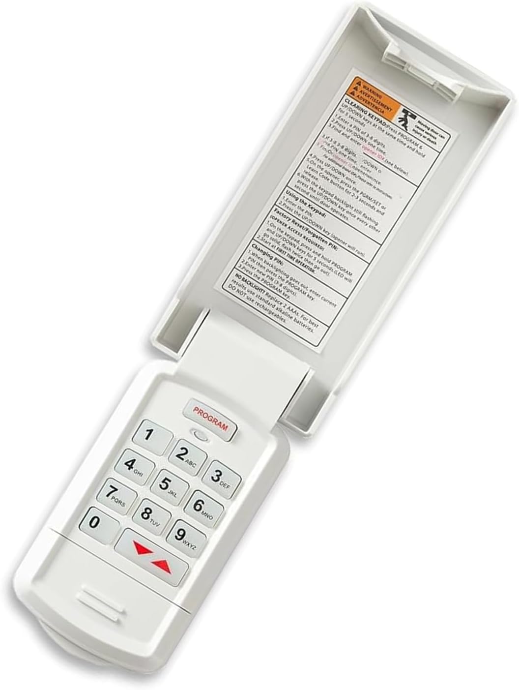 GUK-R Universal Wireless Garage Door Opener Keypad Compatible with ...