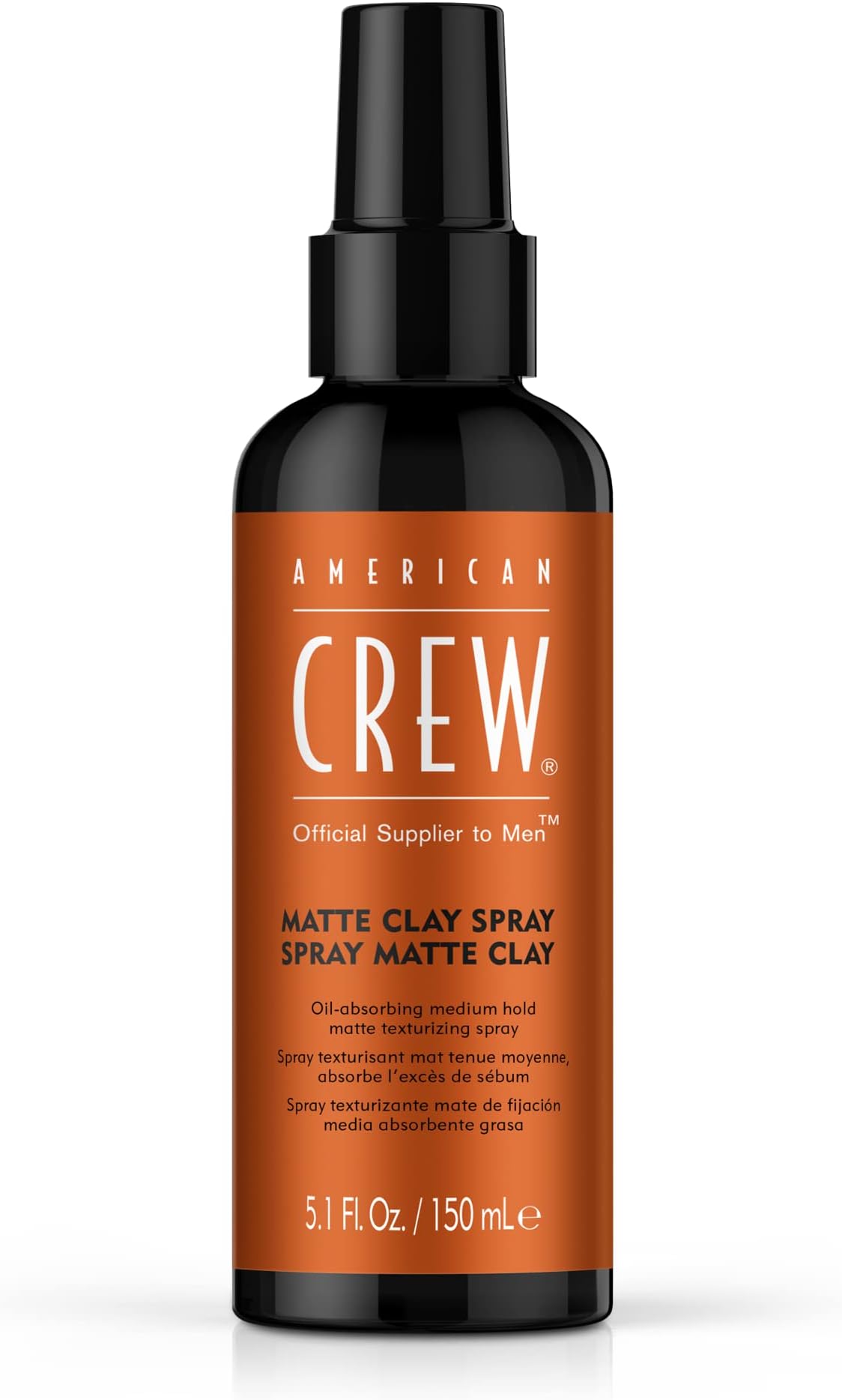 Amazon.com : American Crew Matte Clay Spray 5.1 Fl Oz (Pack of 1 ...