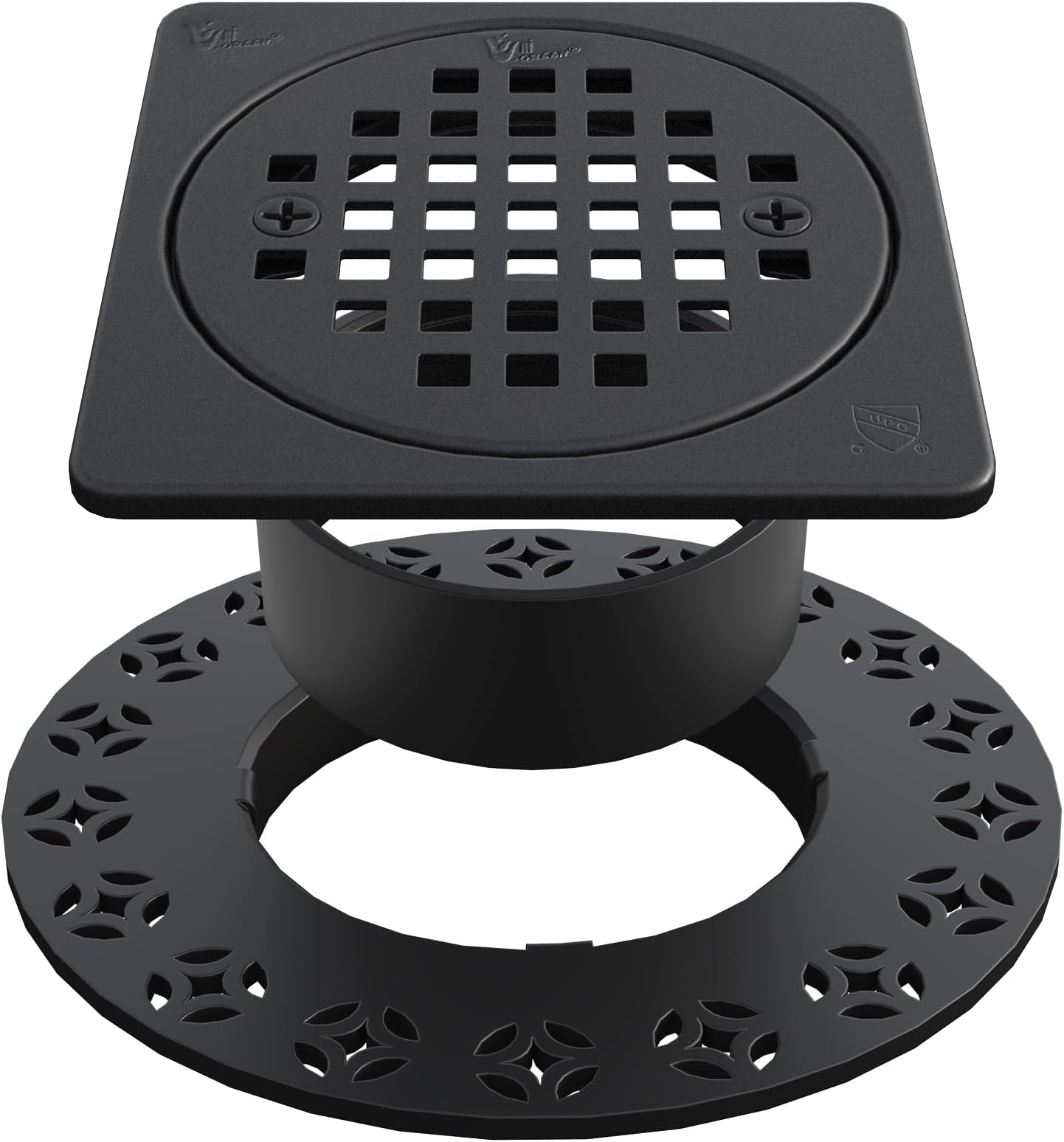 Schluter Kerdi-Drain Grate Kit with Integrated Slope Bonding Flange ...