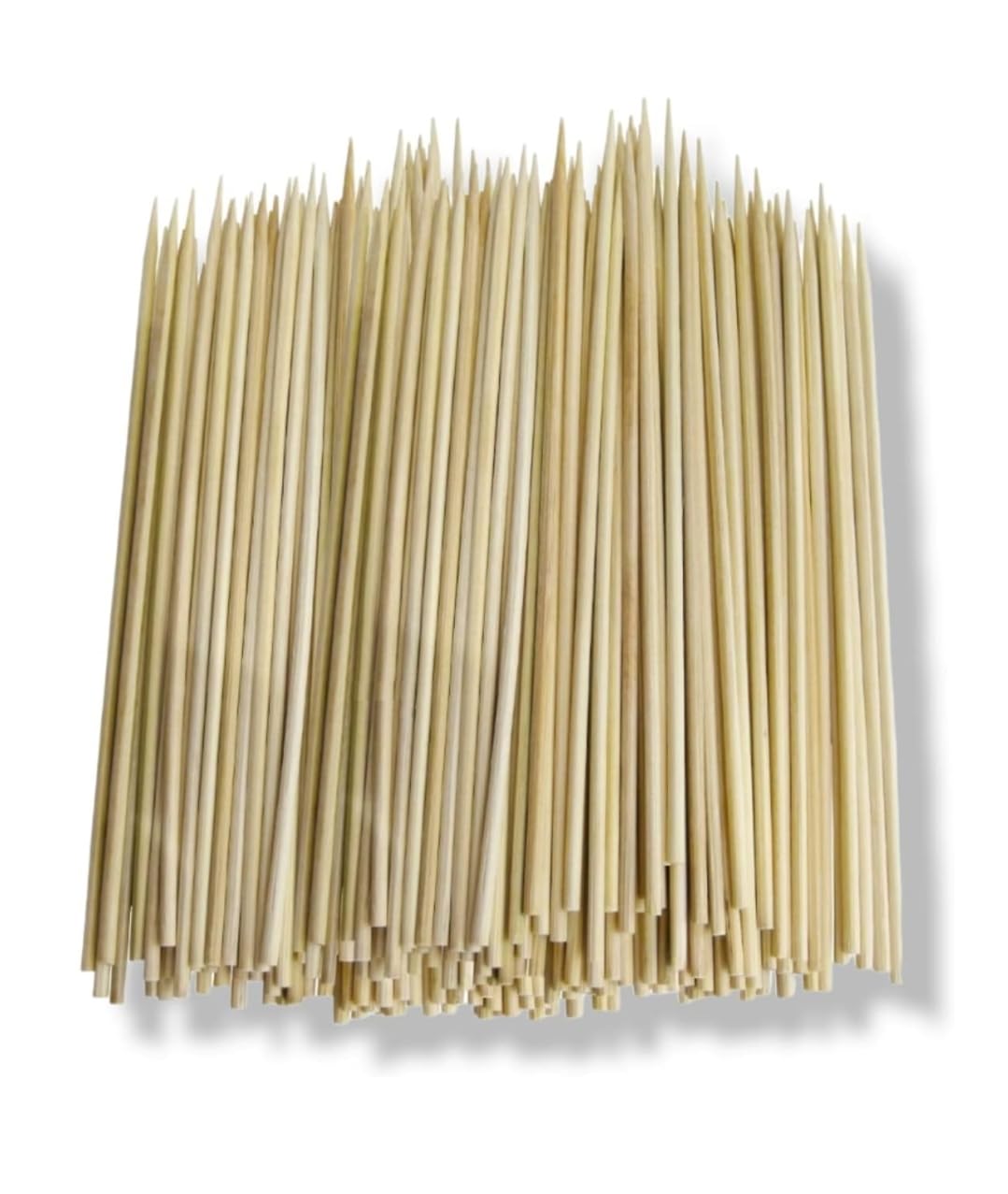 (Paquete con 100 piezas) Palitos de Bambú Para Brochetas: tamaño 30cm ...