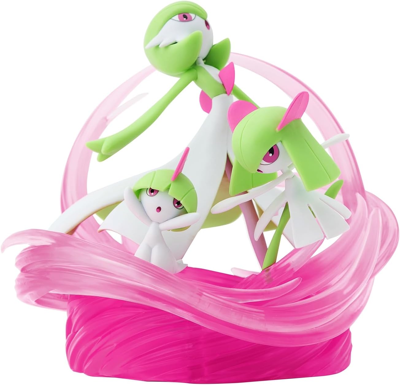 Amazon.com: Pokemon Center Light-Up Figure Psycho Cyber Ralts & Kirlia ...