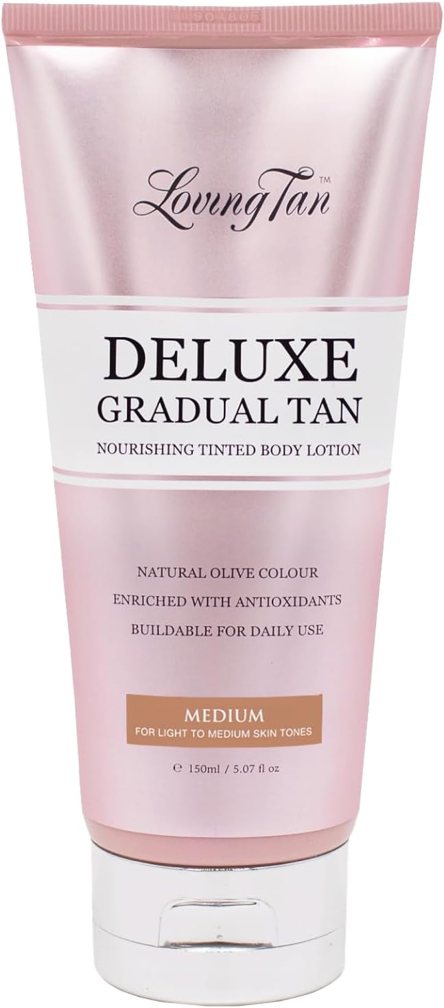 Amazon.com: Loving Tan Deluxe Gradual Tan Lotion, Medium- Natural ...