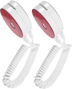 BRIGHTFUFU Universal Remote Control Cable Leash 2 Pack TV Remote Holder ...