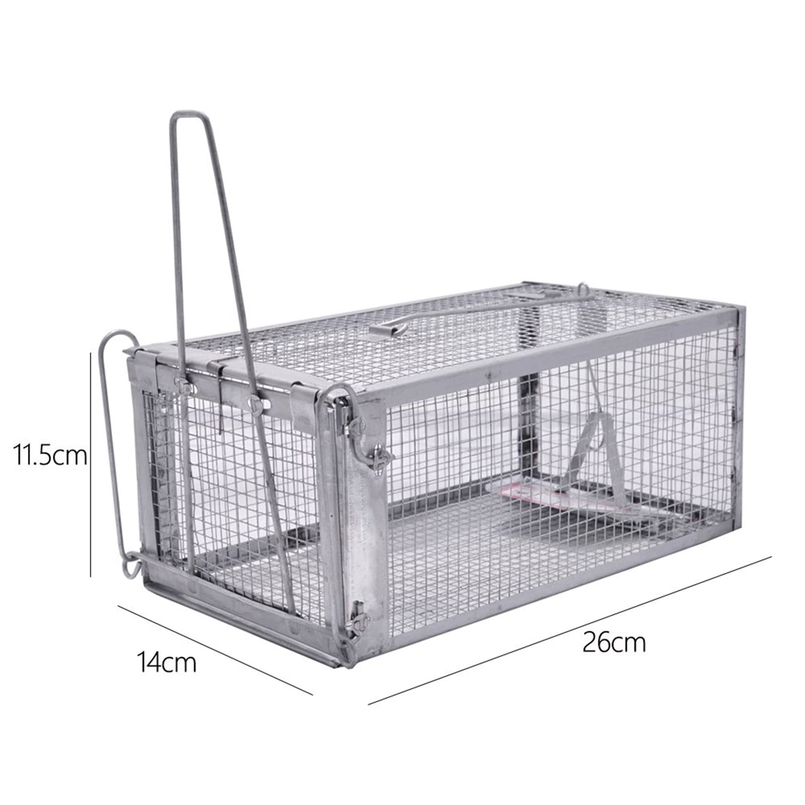 Rat Trap Squirrel Heavy Duty Metal Humane Live Bait Vermin