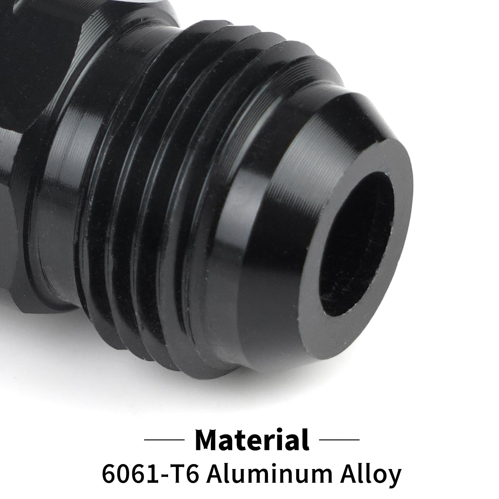 Snapklik.com : 8AN Male To 3/8" Quick-Disconnect Female EFI Fitting ...