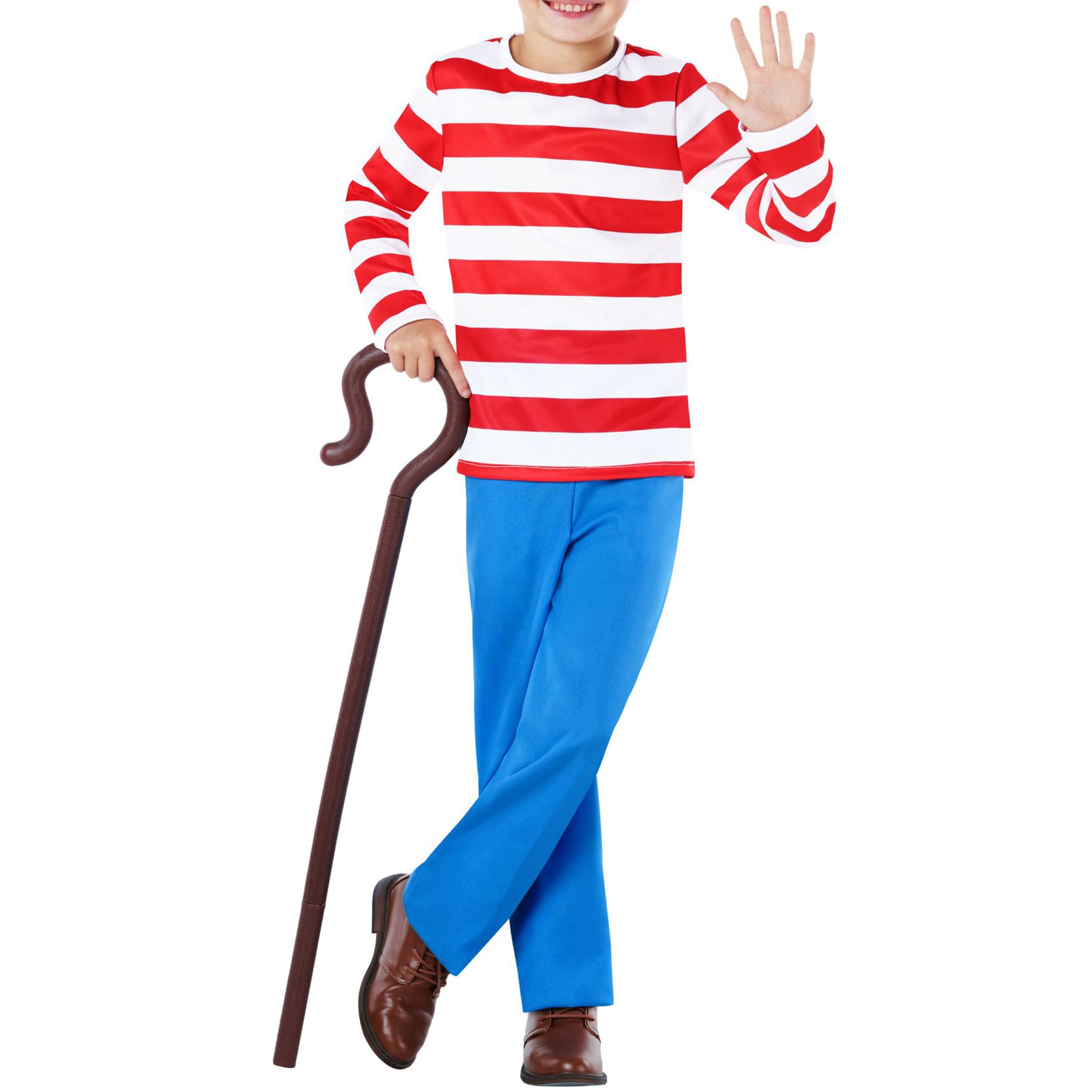 Snapklik.com : Morph Red And White Stripe Costume For Kids Book ...