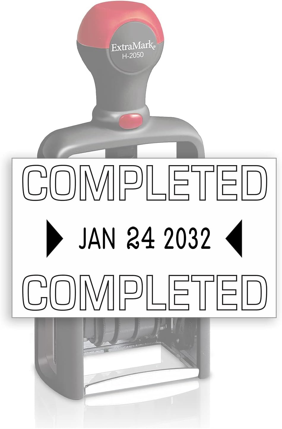 Amazon.com : Heavy Duty Style Office Date Stamp with Completed - Self ...