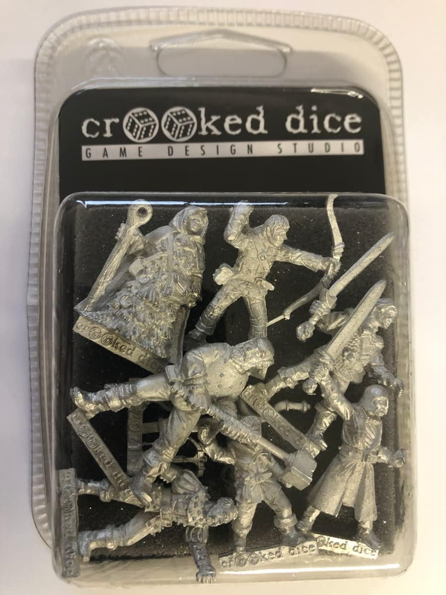 Grinning Gargoyle Adventurers Pack – 28mm White Metal Tabletop Fantasy ...
