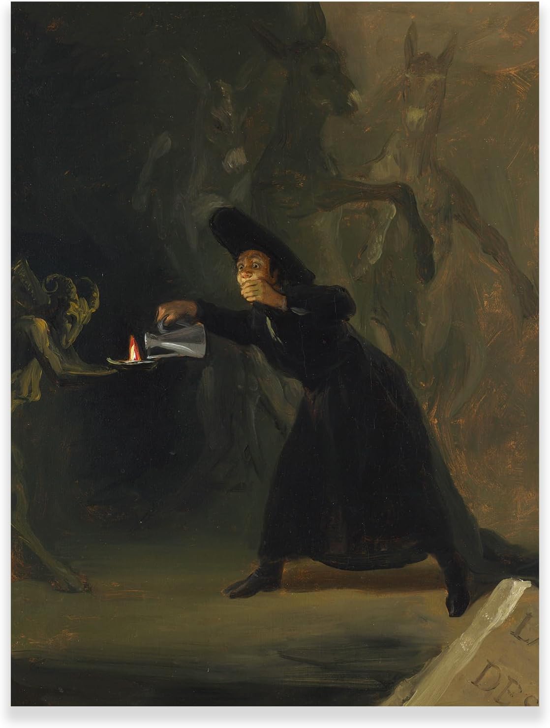 Amazon.com: Francisco Goya Print - The Bewitched Man Poster ...
