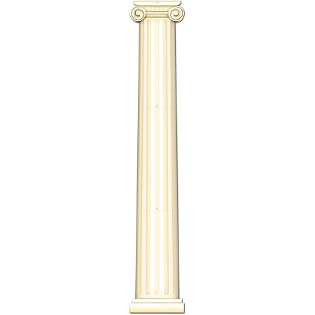 Amazon.com: Beistle 2 Piece Jointed Paper International Column Cut Outs ...