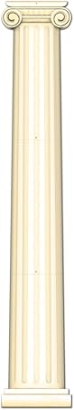 Amazon.com: Beistle Roman Pillar Photo Prop Backdrop, Greek Column Wall ...