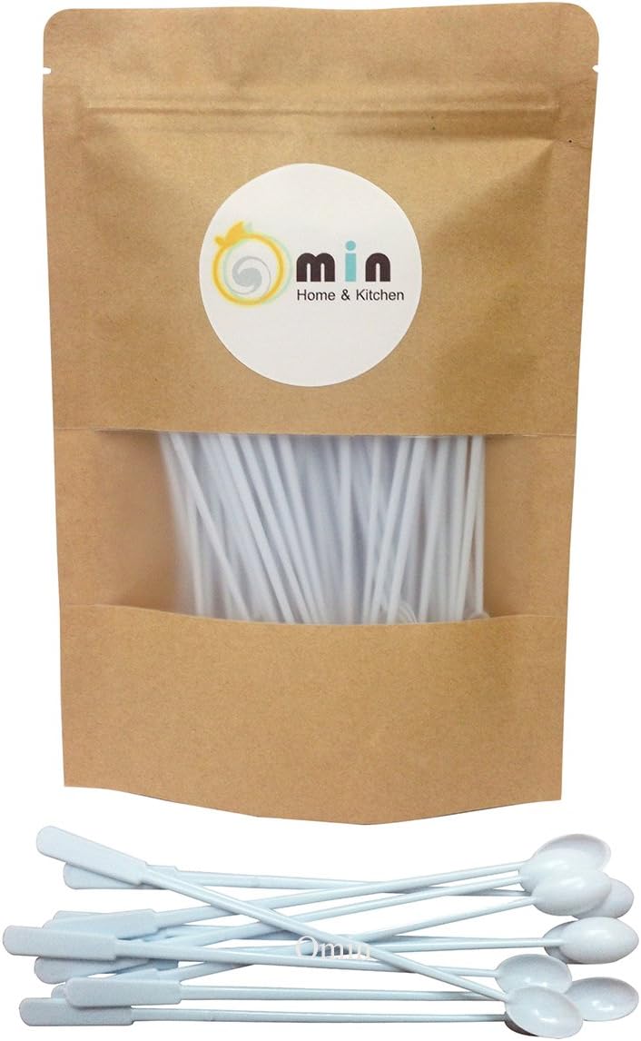 Amazon.com: GOOTRADES 90 Pieces Mini Food Grade Plastic Coffee Tea ...