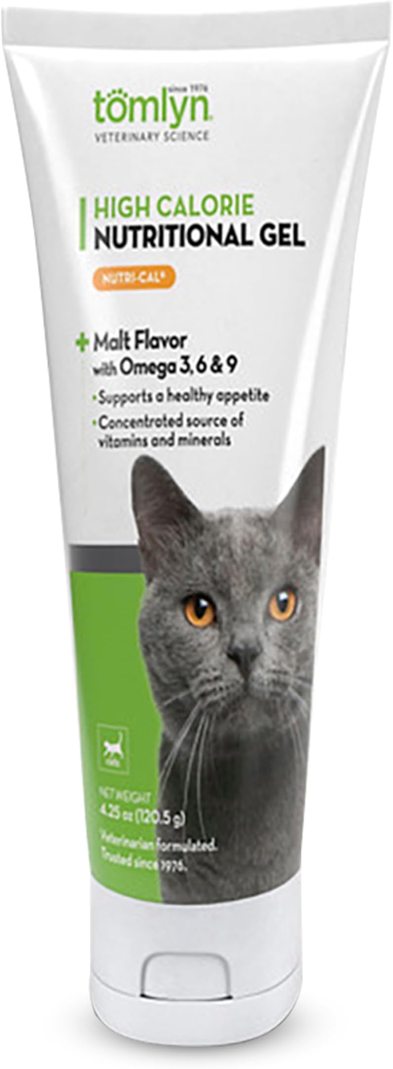 Tomlyn High Calorie Nutritional Gel for Cats, (Nutri-Cal) 4.25 oz ...