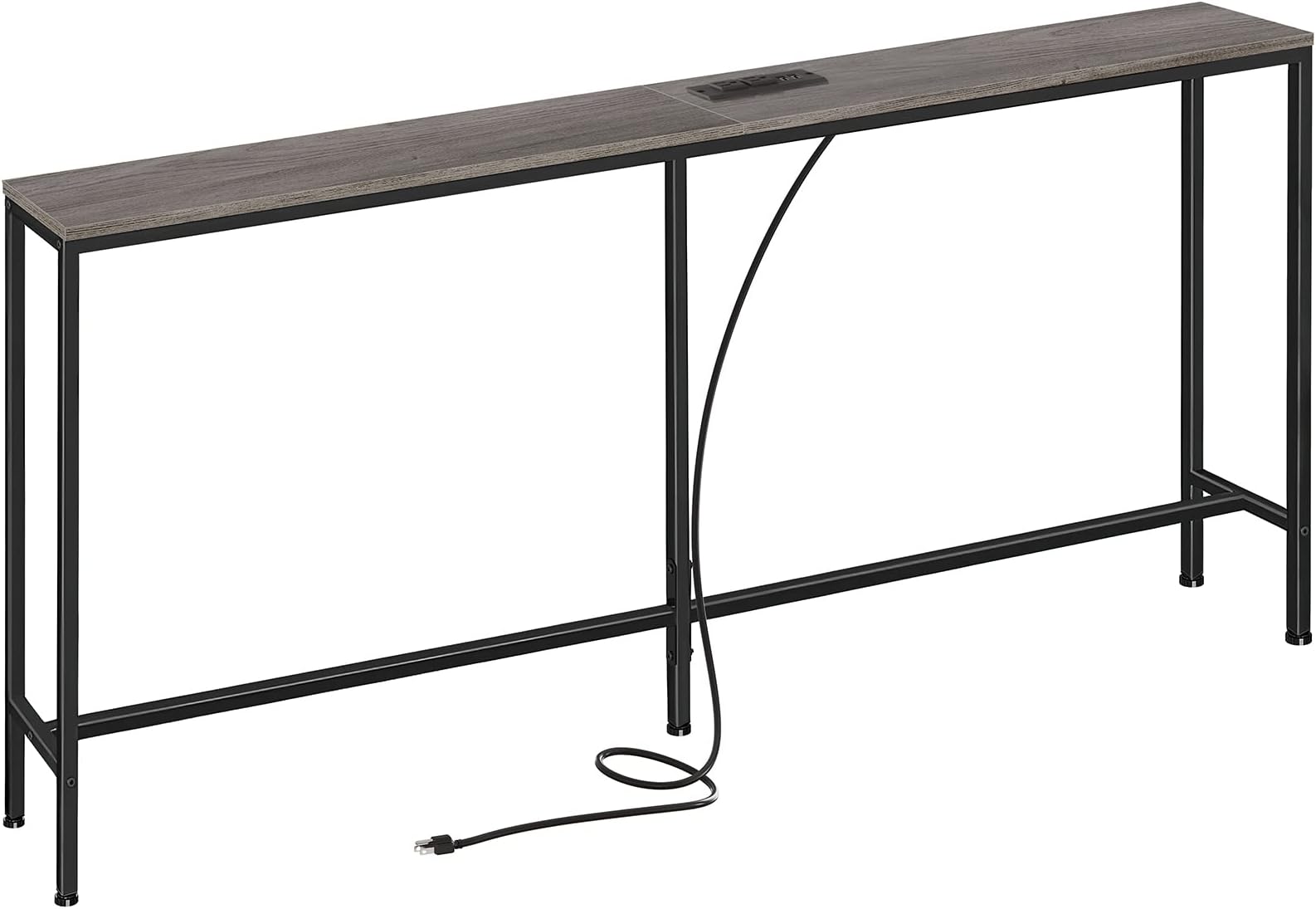 Amazon.com: SUPERJARE 70 Inch Console Table with Outlet and Sofa Table ...