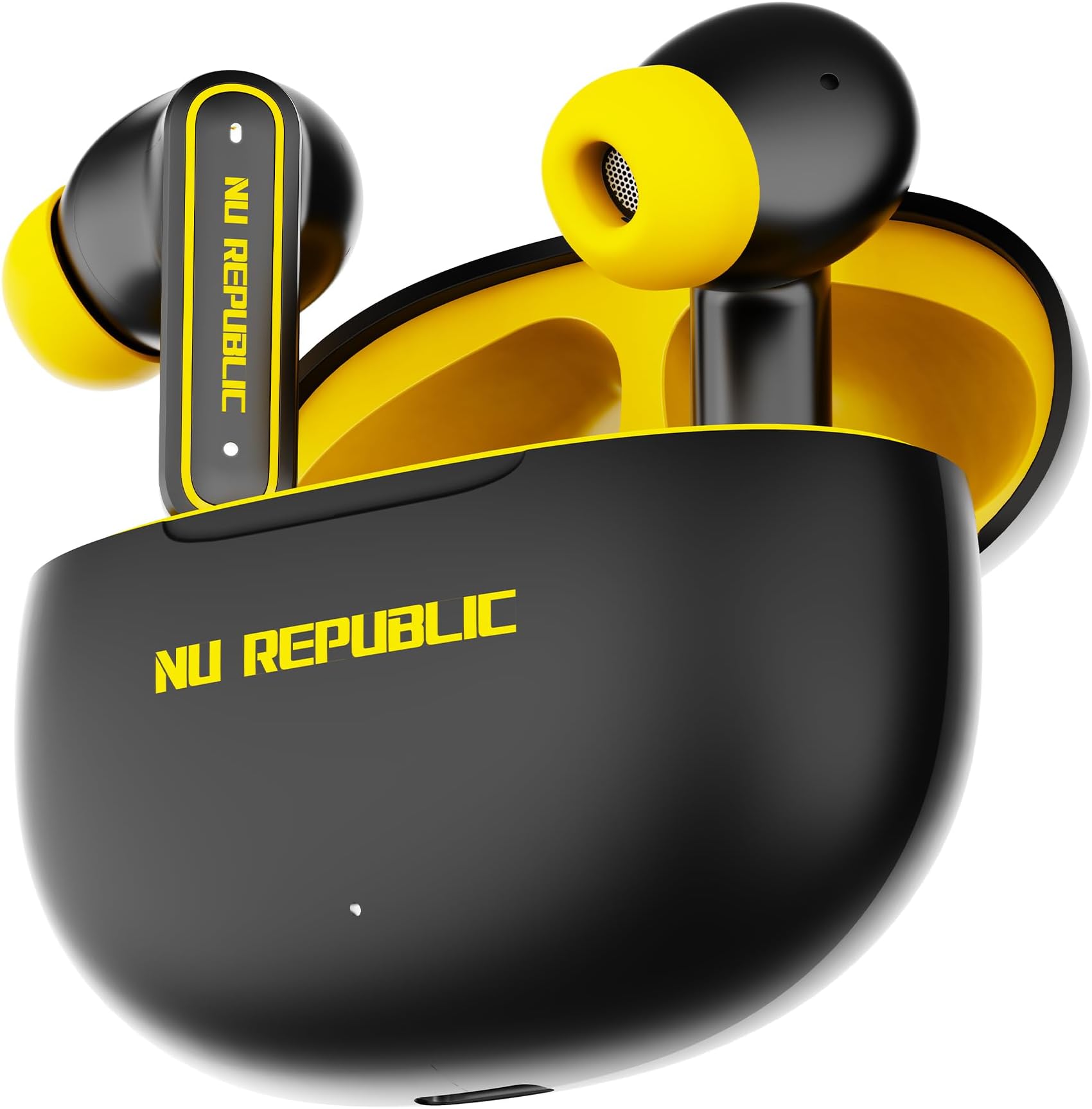 Nu Republic Cyberstud X4 Firefly TWS Earbuds with 72hr Playtime,13mm ...