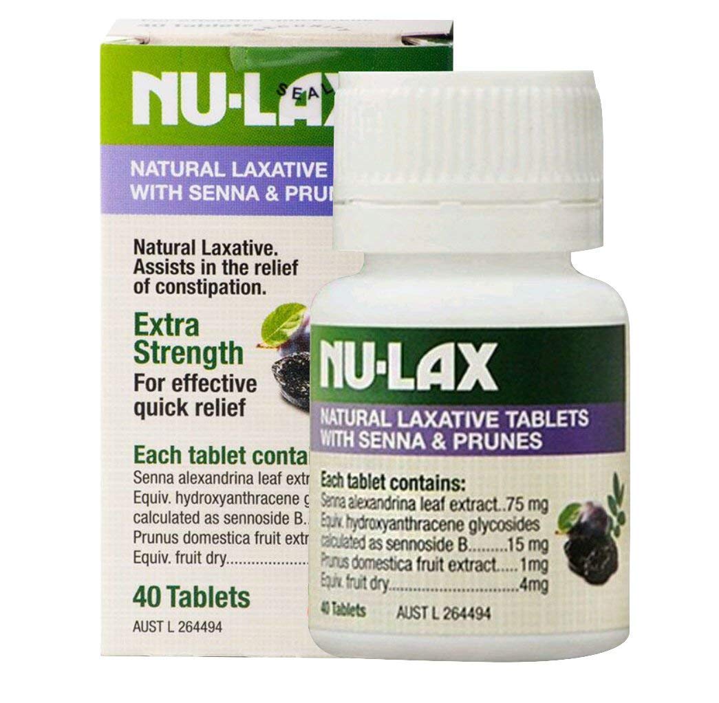 Buy Nu-Lax Natural s with Senna and Prunes 40 s Online at desertcartINDIA