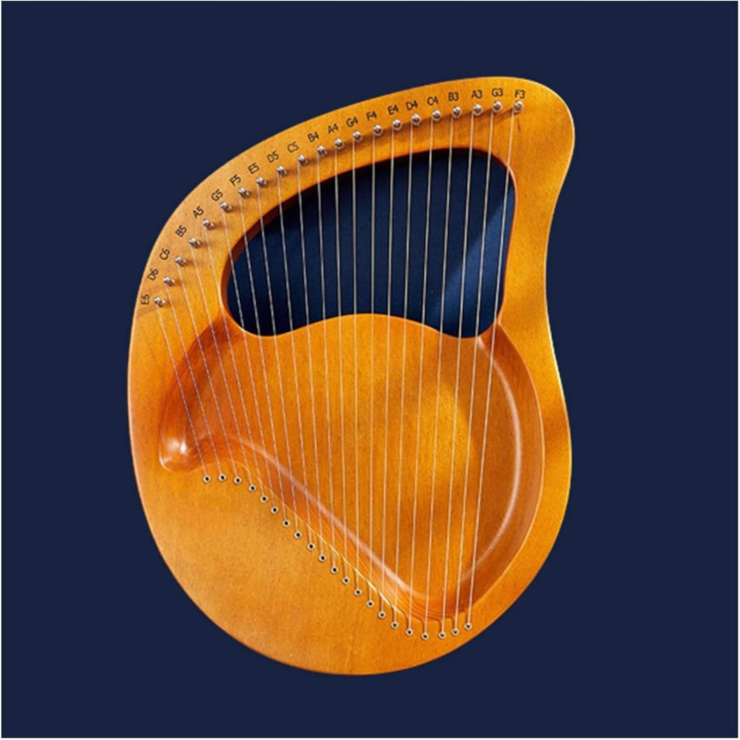 Amazon.com - Harps 21 Strings Lyre Harp Classical Instruments Thumb ...