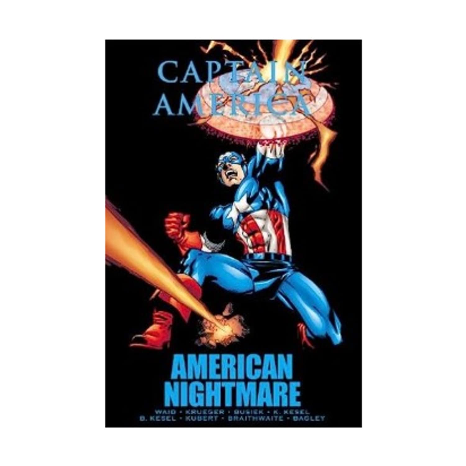 Amazon.com: Captain America: American Nightmare: 9780785150848: Waid ...
