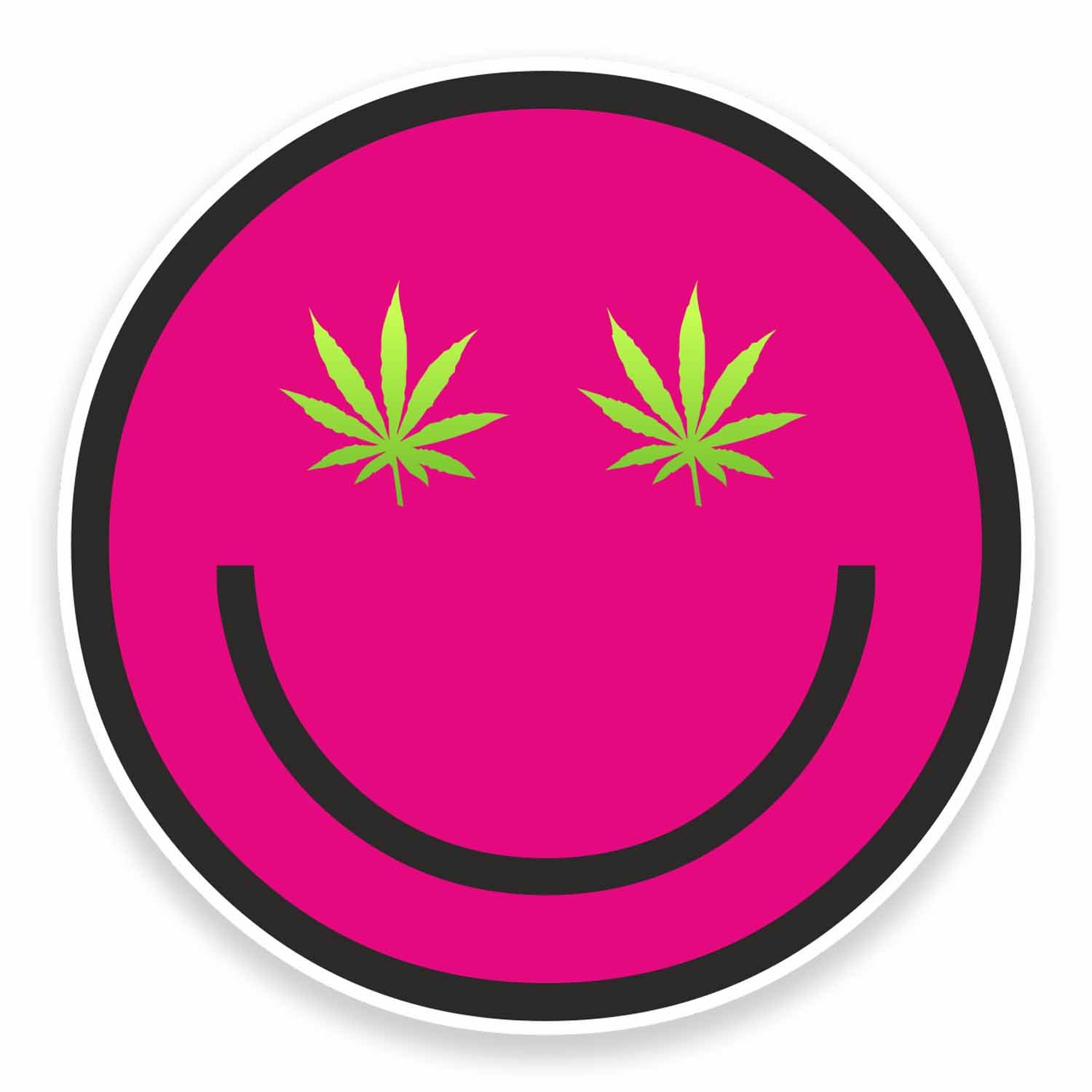 Weed Smilie Face