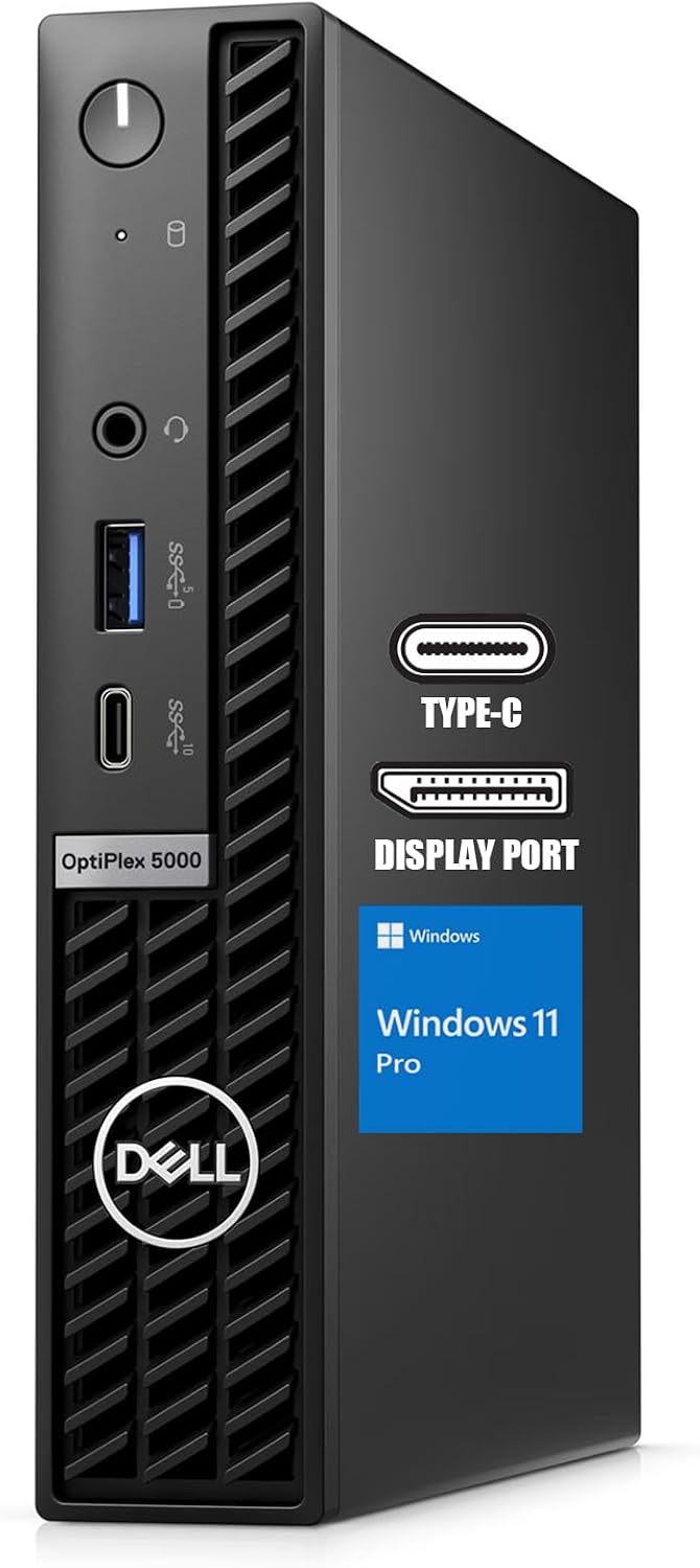 Amazon.com: Dell OptiPlex 5000 Mini Desktop Computer - Intel Core i5 ...