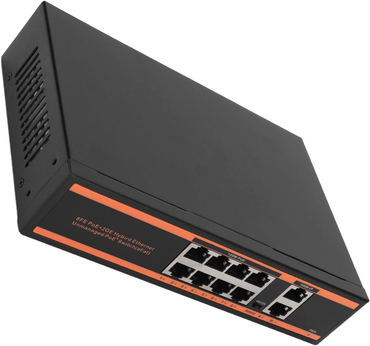 Amazon.com: PoE Switch, Gigabit PoE Switch US Plug for NVR Connections ...