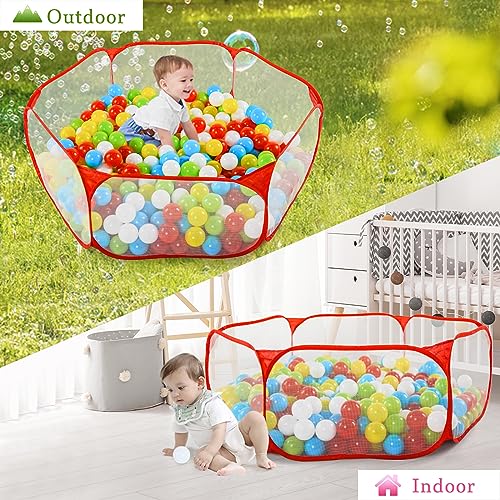 Snapklik.com : STARBOLO Cute Kids Ball Pit Ball Pool Play Tent, Pop Up ...