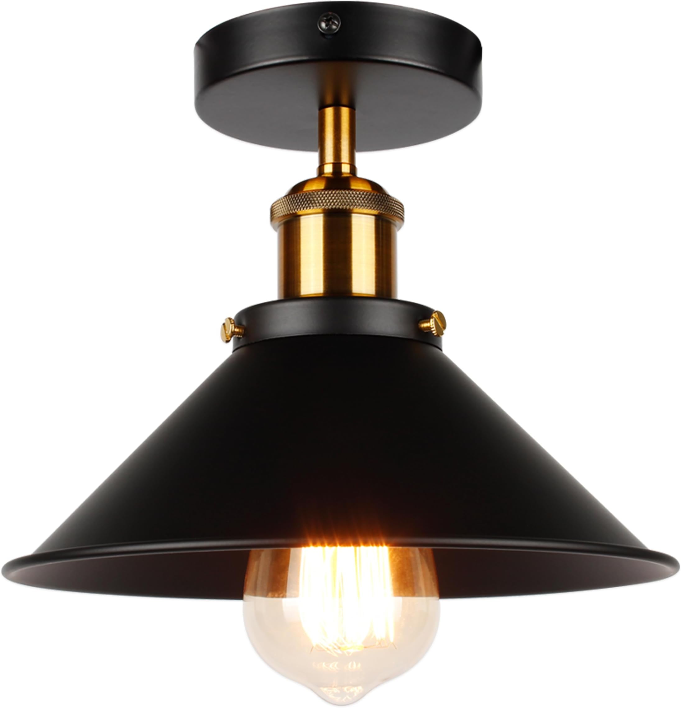 ASCELINA Vintage Retro Ceiling Lights for Living Room Loft Industrial ...