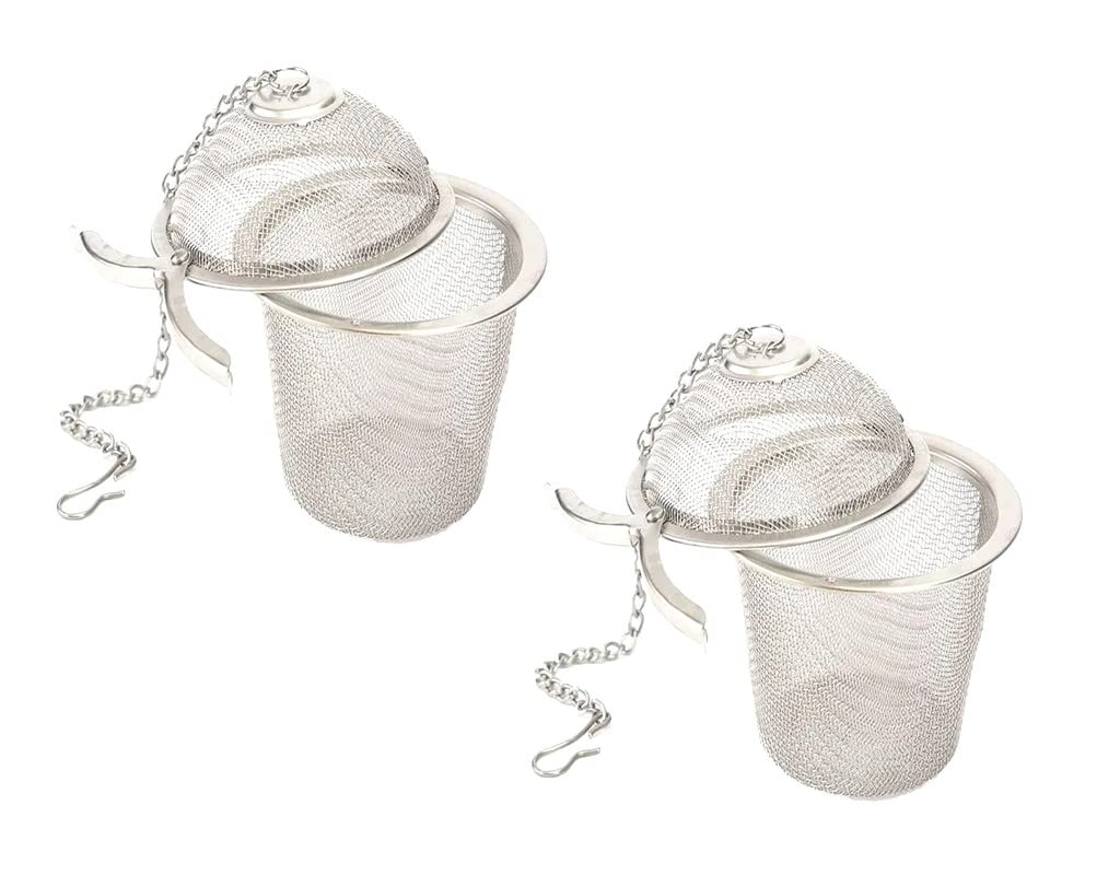 ZOOV Stainless Steel Wire Mesh Tea Ball Infuser,Tea Diffuser for Loose ...