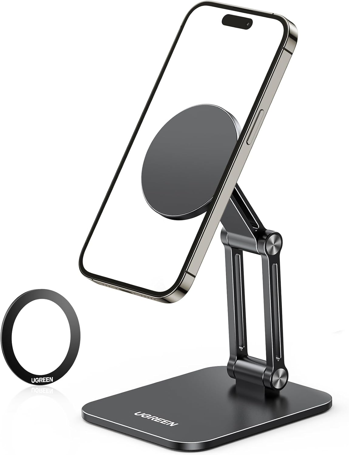 UGREEN Magsafe Phone Stand Magnetic Desk Standby Holder 360° Rotating ...