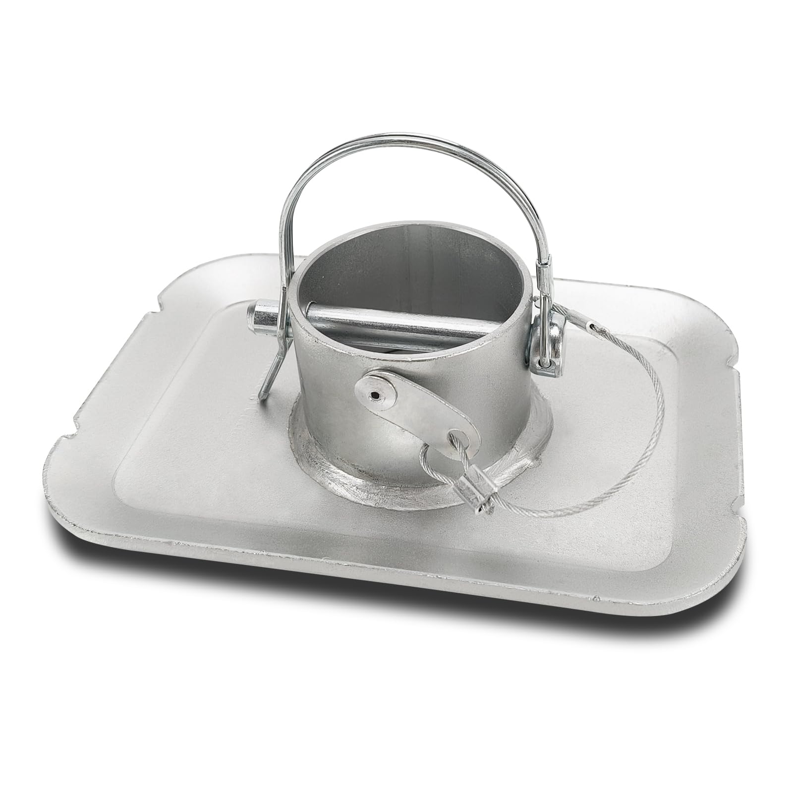 Amazon.com: Hililon Trailer Jack Foot Plate with Loss Prevention Pin ...