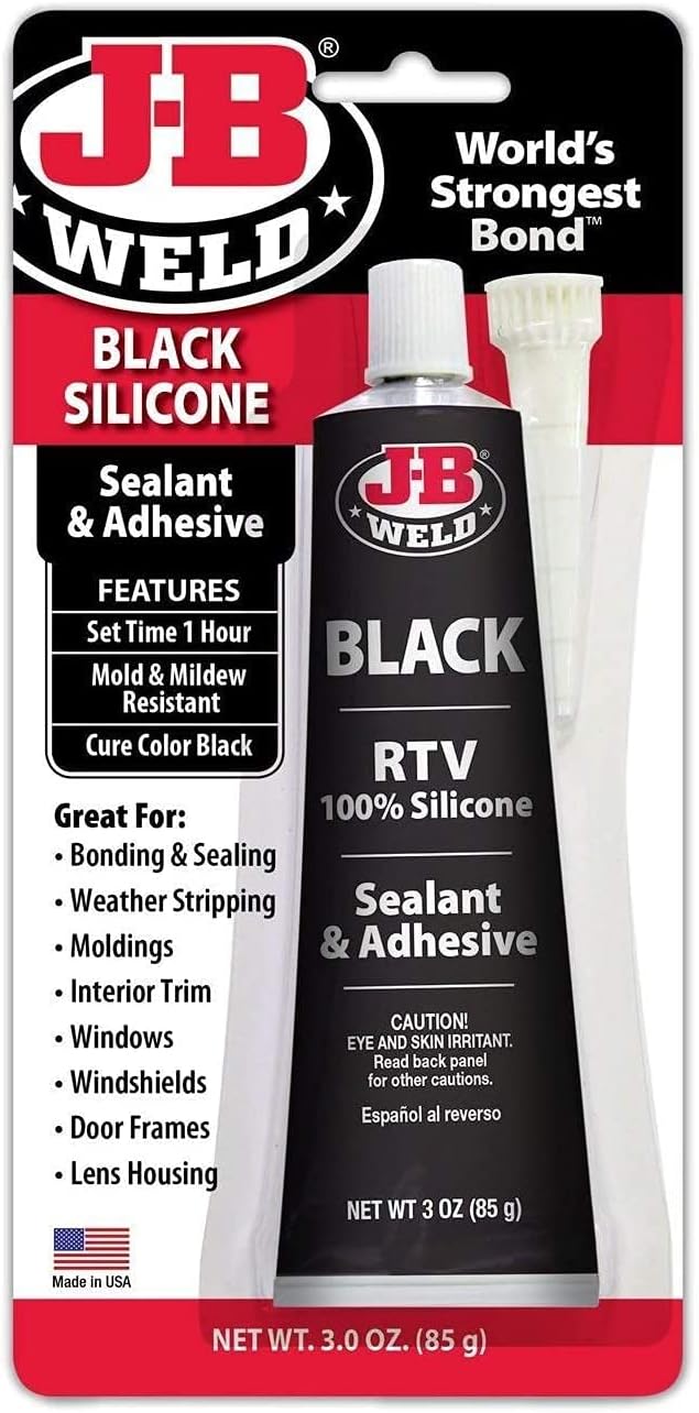 Wynn's Black Instant Gasket Maker Silicone High Temperature RTV Sealant ...
