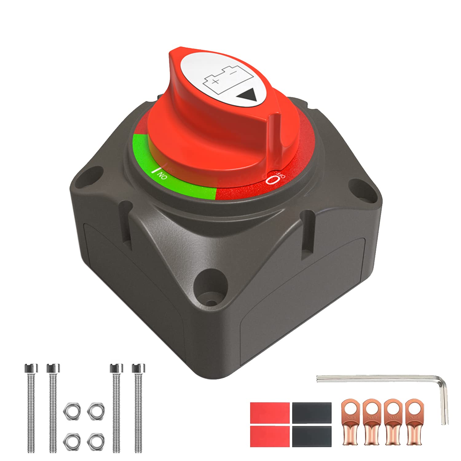 Snapklik.com : Battery Disconnect Switch Kit12V-48V Switch
