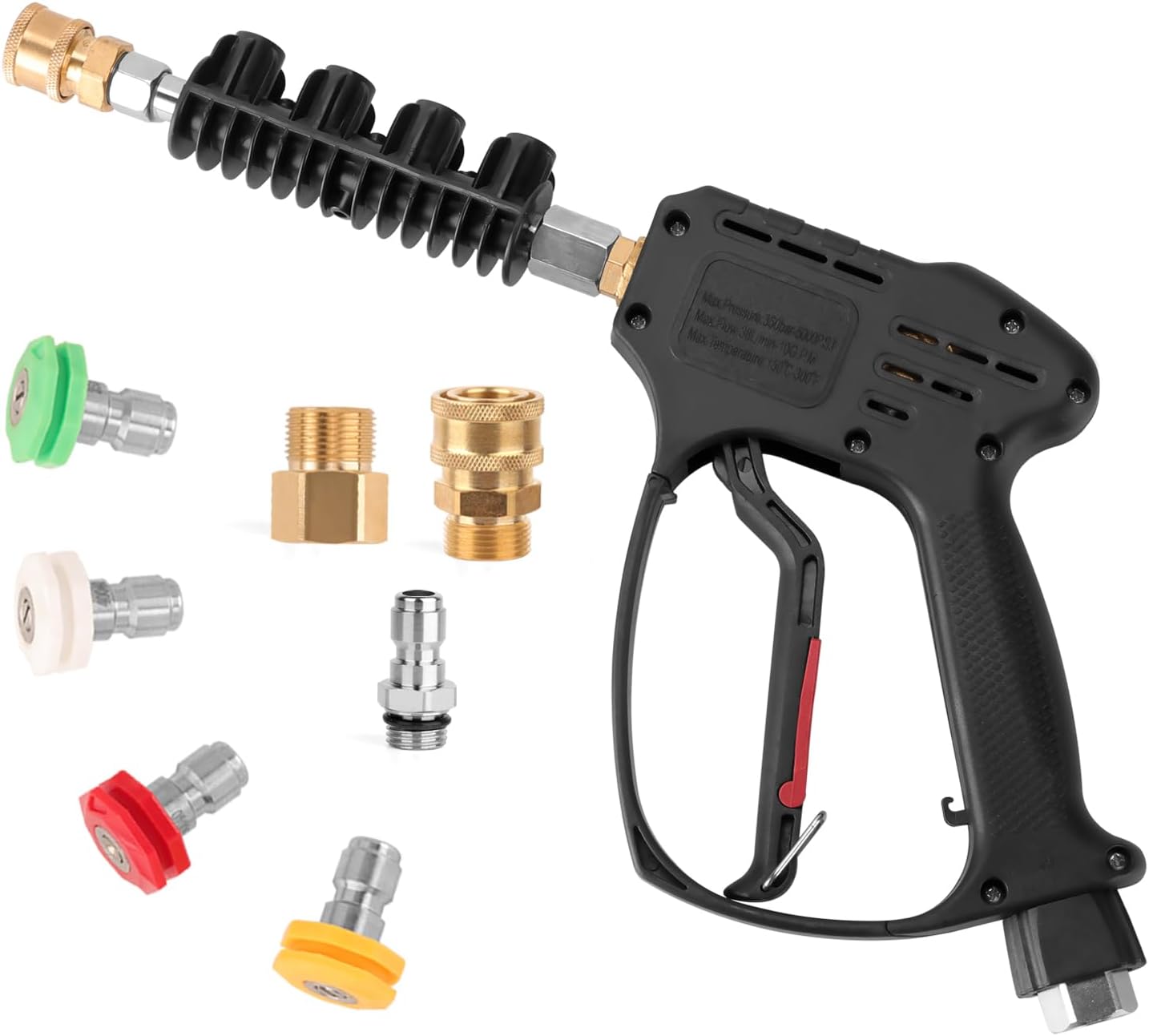 Amazon.com: Pressure Washer Gun, 360°Swivel Power Washer Gun Max ...