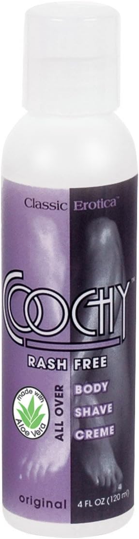 Amazon.com: Classic Erotica Coochy Rash Free Body Shave Cream, 1 oz