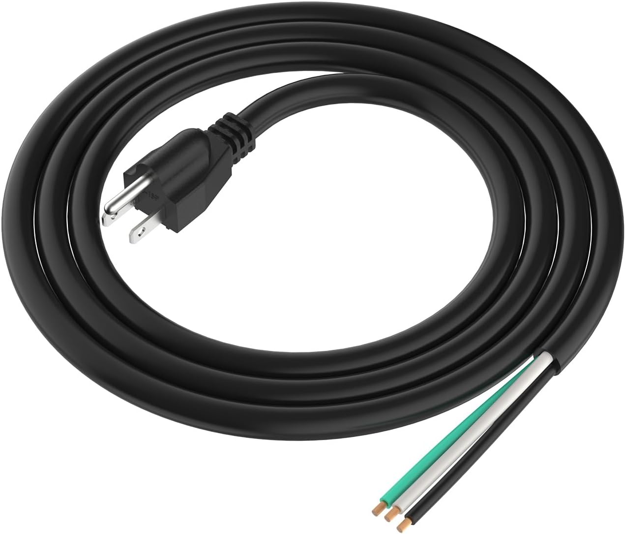 Amazon.com: 6ft 12 Gauge 3 Prong Replacement Power Supply Cable Cord ...