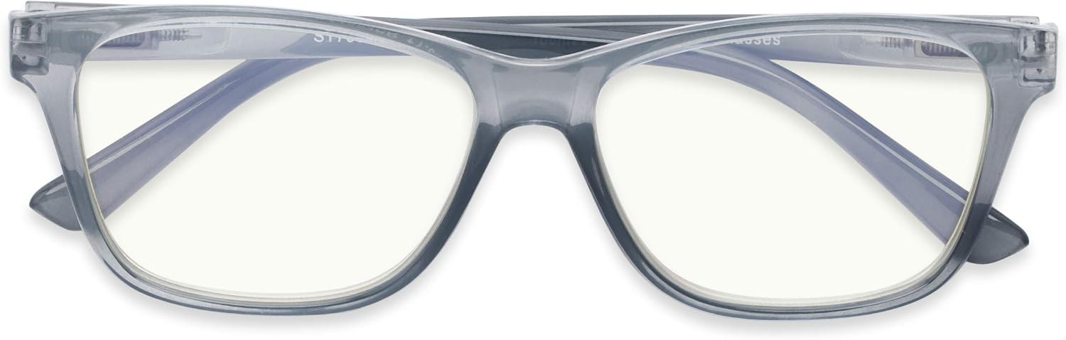 Readers.com – Lentes de lectura la computadora Francis, estilo cuadrado ...