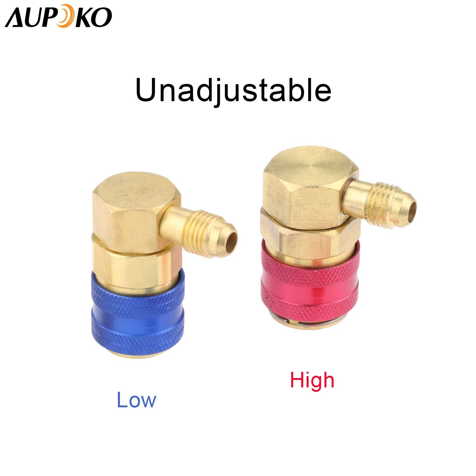 Buy R12 to R134A Conversion Quick Connect Coupler Kit, High/Low Side 90 ...