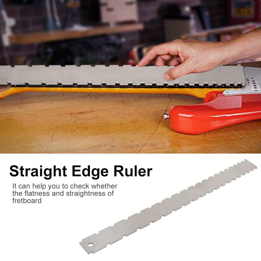 Activists Guitar Neck Notched Straight Edge Luthiers Tool With String activists-guitar-neck-notched-straight-edge-luthiers-tool-with-string