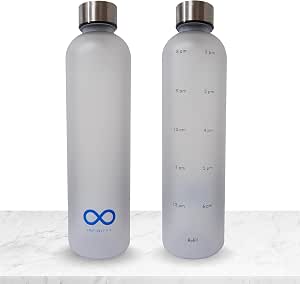 INFINITY 8 Water Bottle, 1L/32 OZ Large Size, Leakproof, BPA free, Non ...