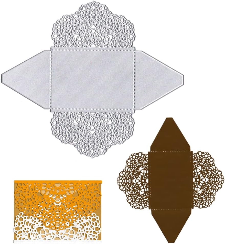 Amazon.com: ABTOLS Metal 3D Box Cutting Dies for Card Making, Custom ...