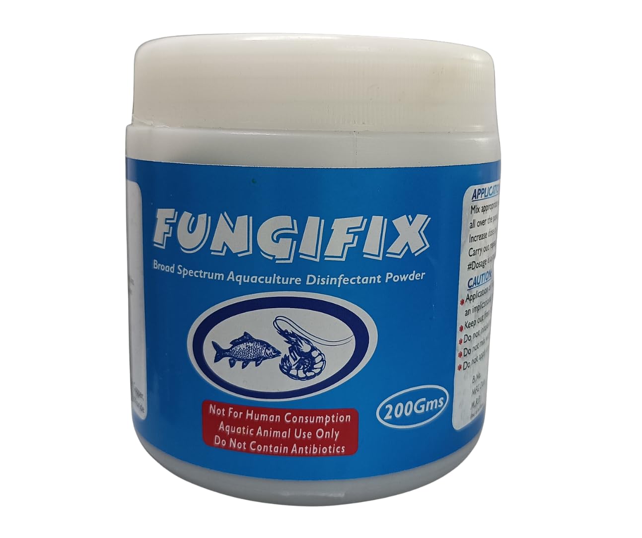 Buy FUNGIFIX-Anti - Ich Anti - Fungus Aquatic Remedies for Pond Fish & Shrimp.(200gram) Pack of ...