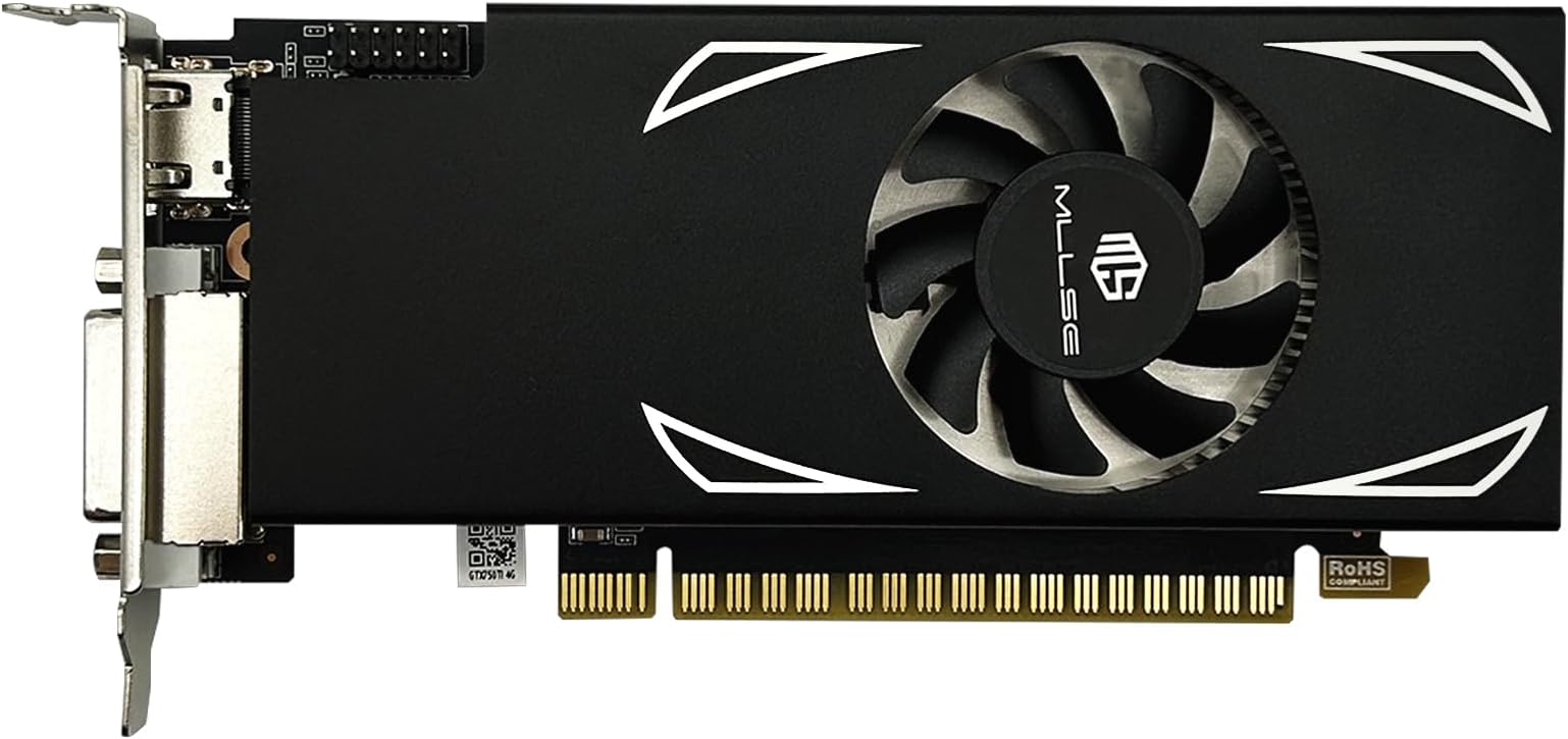 Amazon.com: Mllse GeForce GTX 750 Ti Graphics Card, 4GB GDDR5 128-Bit ...