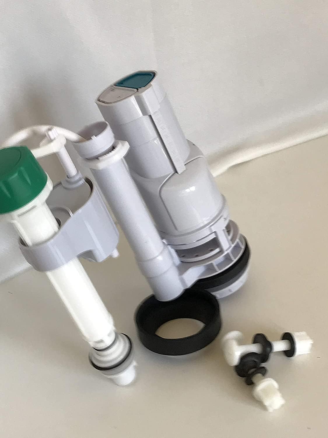 Kohler Toilet, Dual Flush, Top Button Flush Valve and Adjustable Tower ...