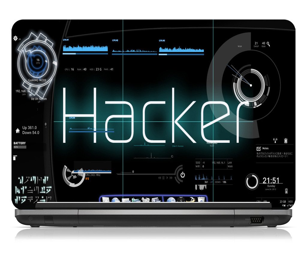 BRANDPRO Hacker Theme Skin-15.6 Inch - Buy BRANDPRO Hacker Theme Skin ...