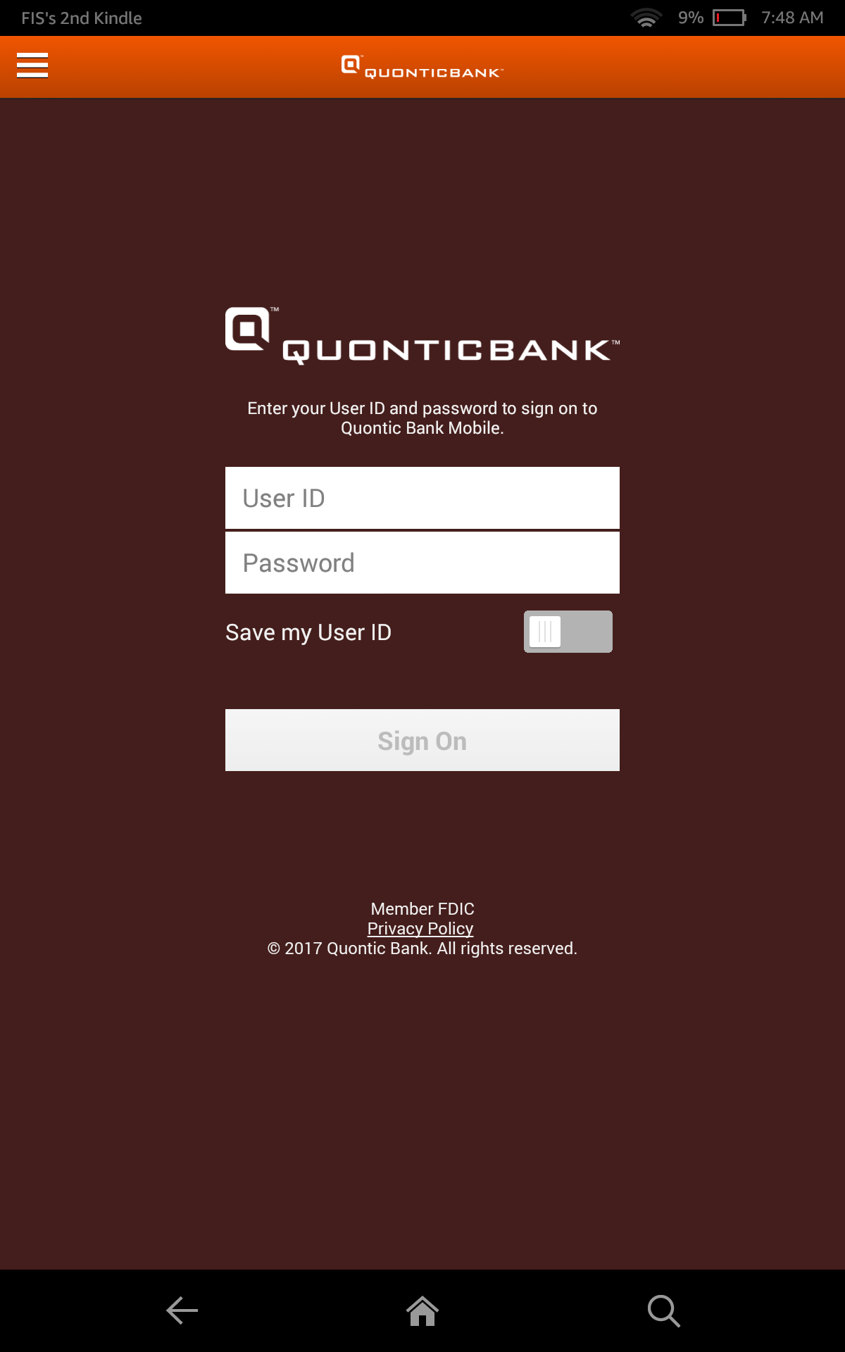 Quontic Bank Mobile - App on Amazon Appstore
