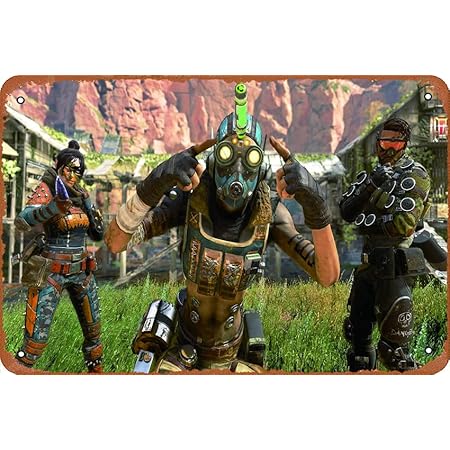 Amazon.com: Apex Legends Octane Cutout Character Poster Metal Print ...