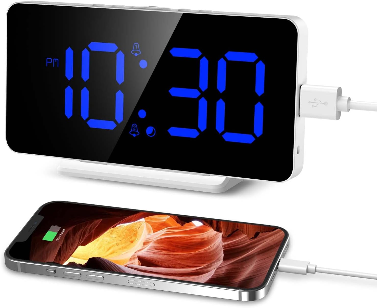 Criacr Digital Alarm Clock Alarm Clocks Bedside Battery Powered 6 5 criacr-digital-alarm-clock-alarm-clocks-bedside-battery-powered-6-5